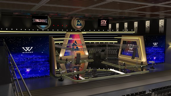 3D Indoor Concert Stage 3D - TurboSquid 1857540