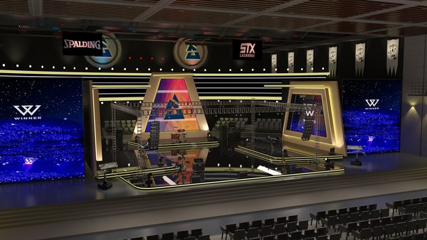 3D Indoor Concert Stage 3D - TurboSquid 1857540