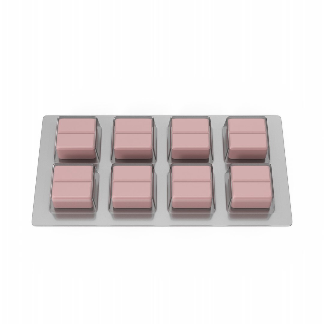 Square Pill Pack 3D Model - TurboSquid 2174645
