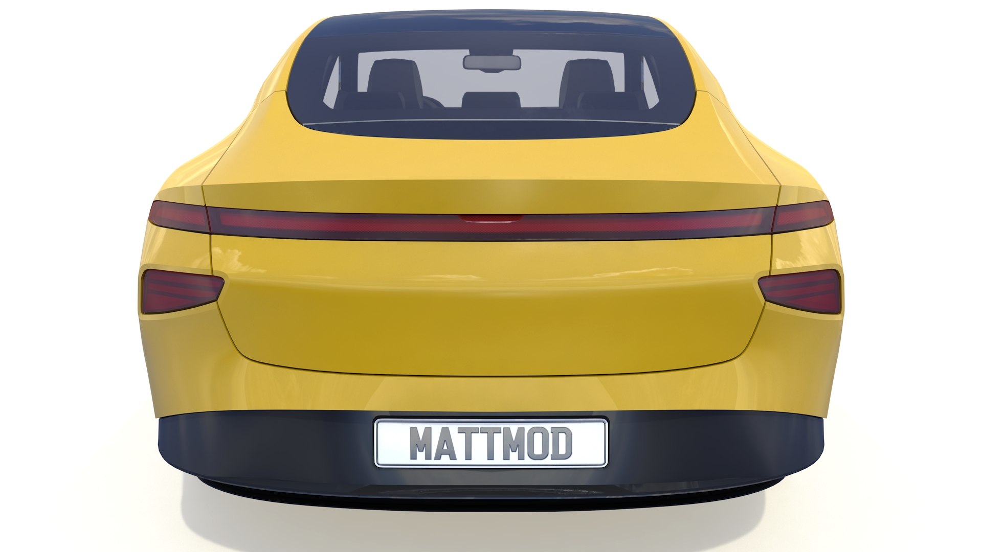 3D Generic EV Sedan - TurboSquid 2251548