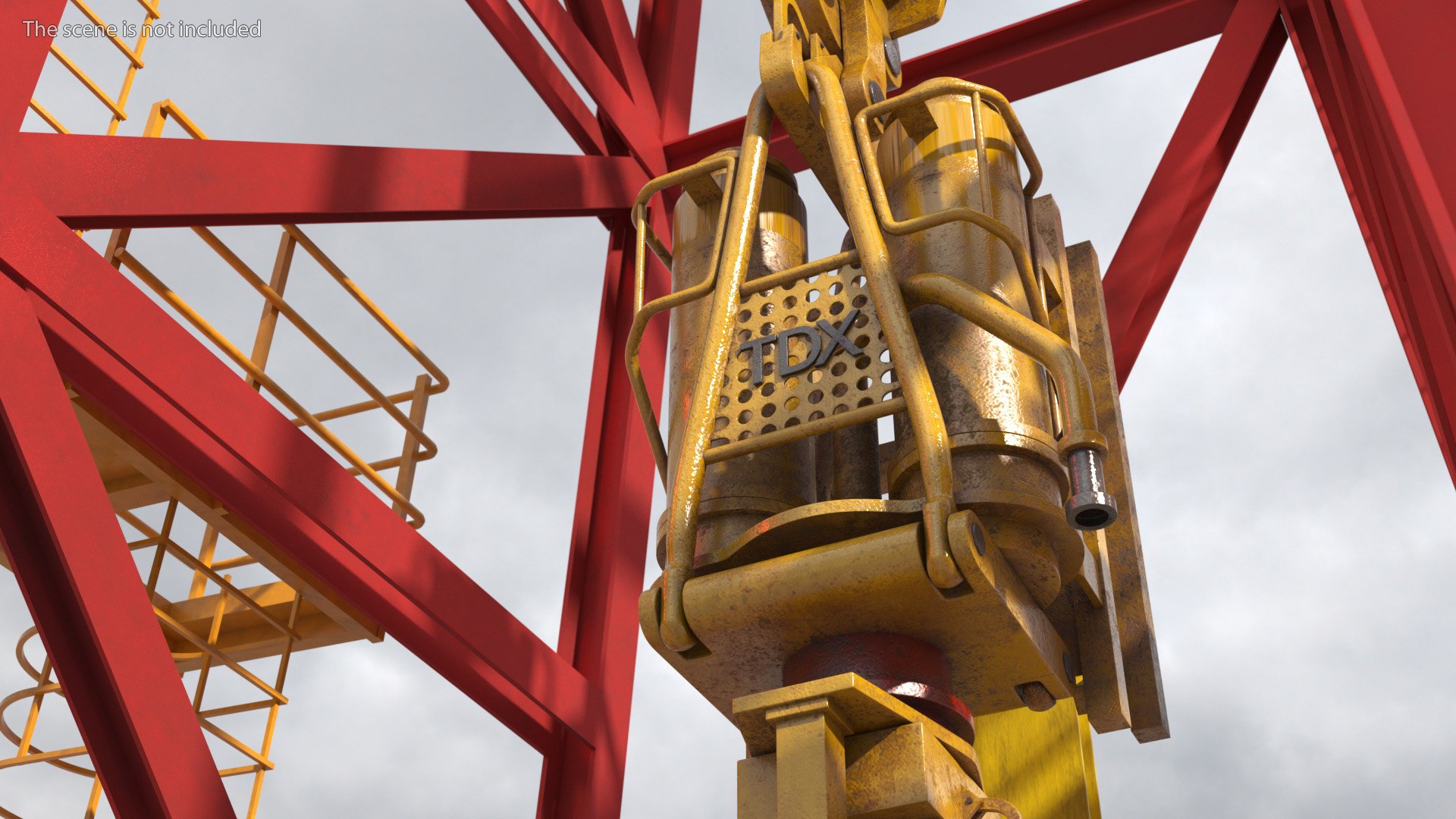 3D Electric Top Drive System For Drilling Rigs - TurboSquid 2321518