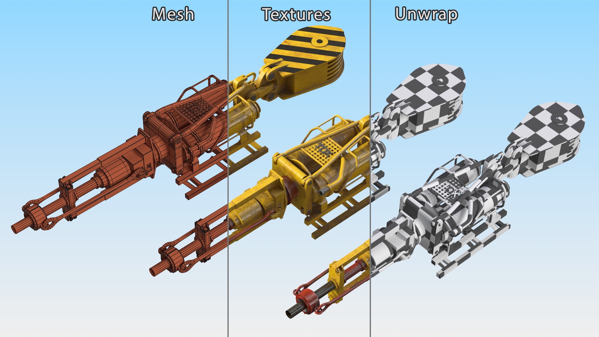 3D Electric Top Drive System For Drilling Rigs - TurboSquid 2321518
