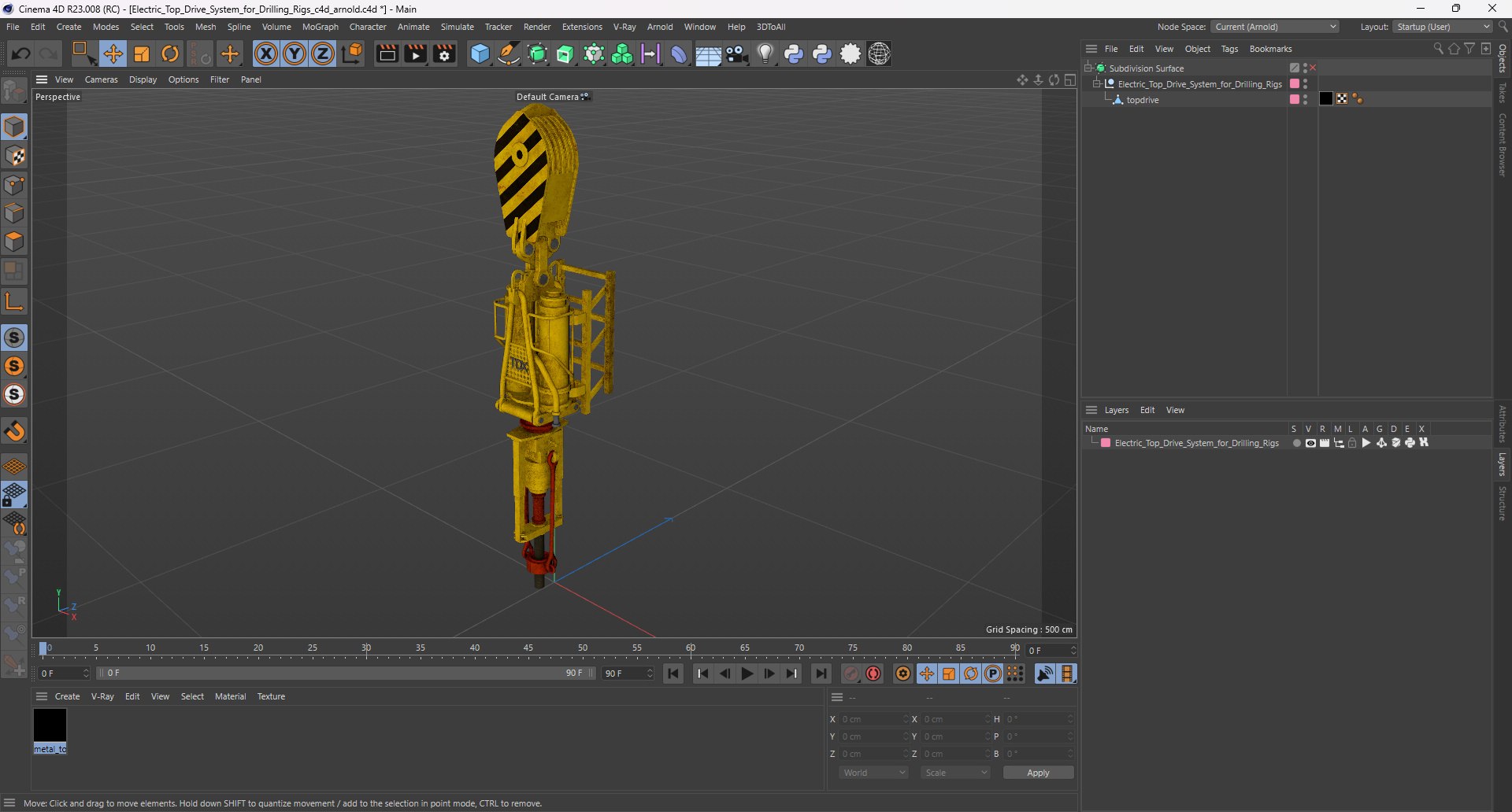 3D Electric Top Drive System For Drilling Rigs - TurboSquid 2321518
