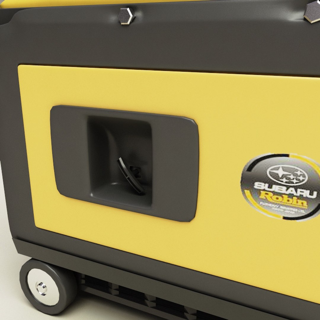 3d Model Of Electric Generator