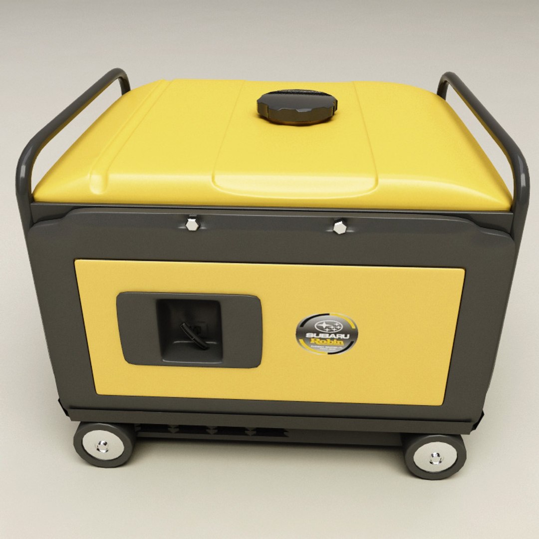 3d Model Of Electric Generator