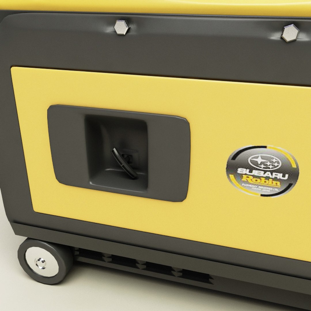3d Model Of Electric Generator