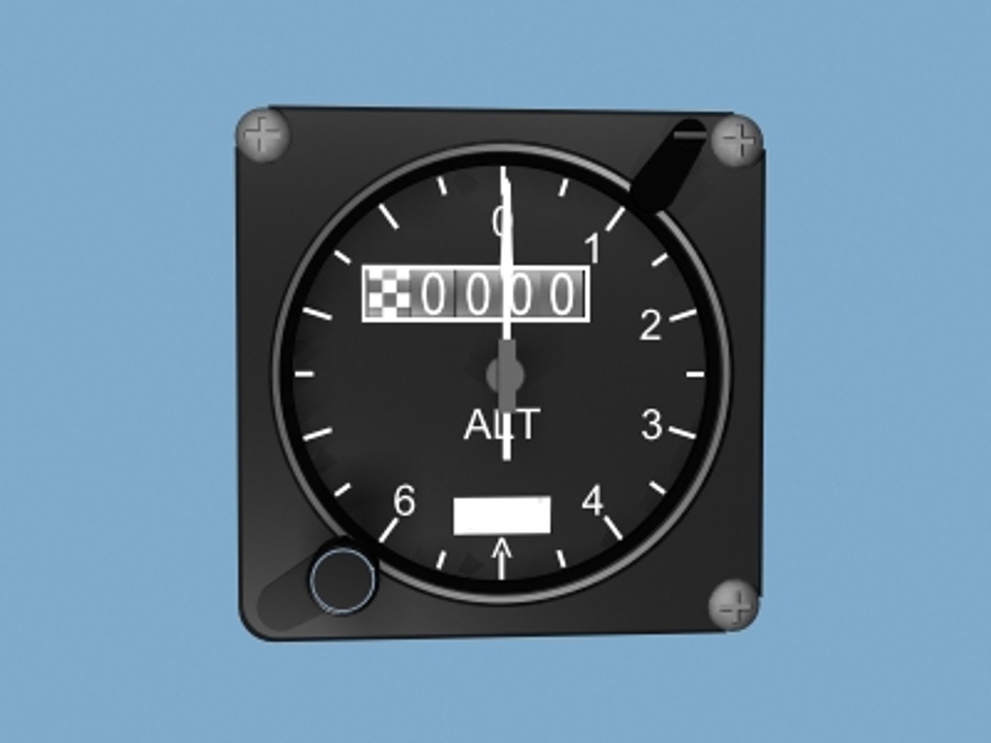 Altimeter Alt 3d Model