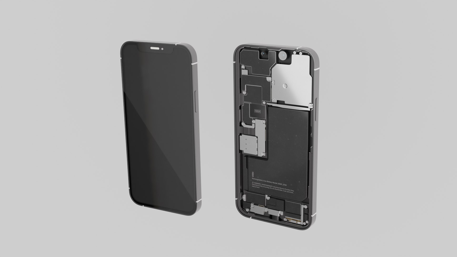Iphone 13 Internal components 3D 모델 - TurboSquid 1973532