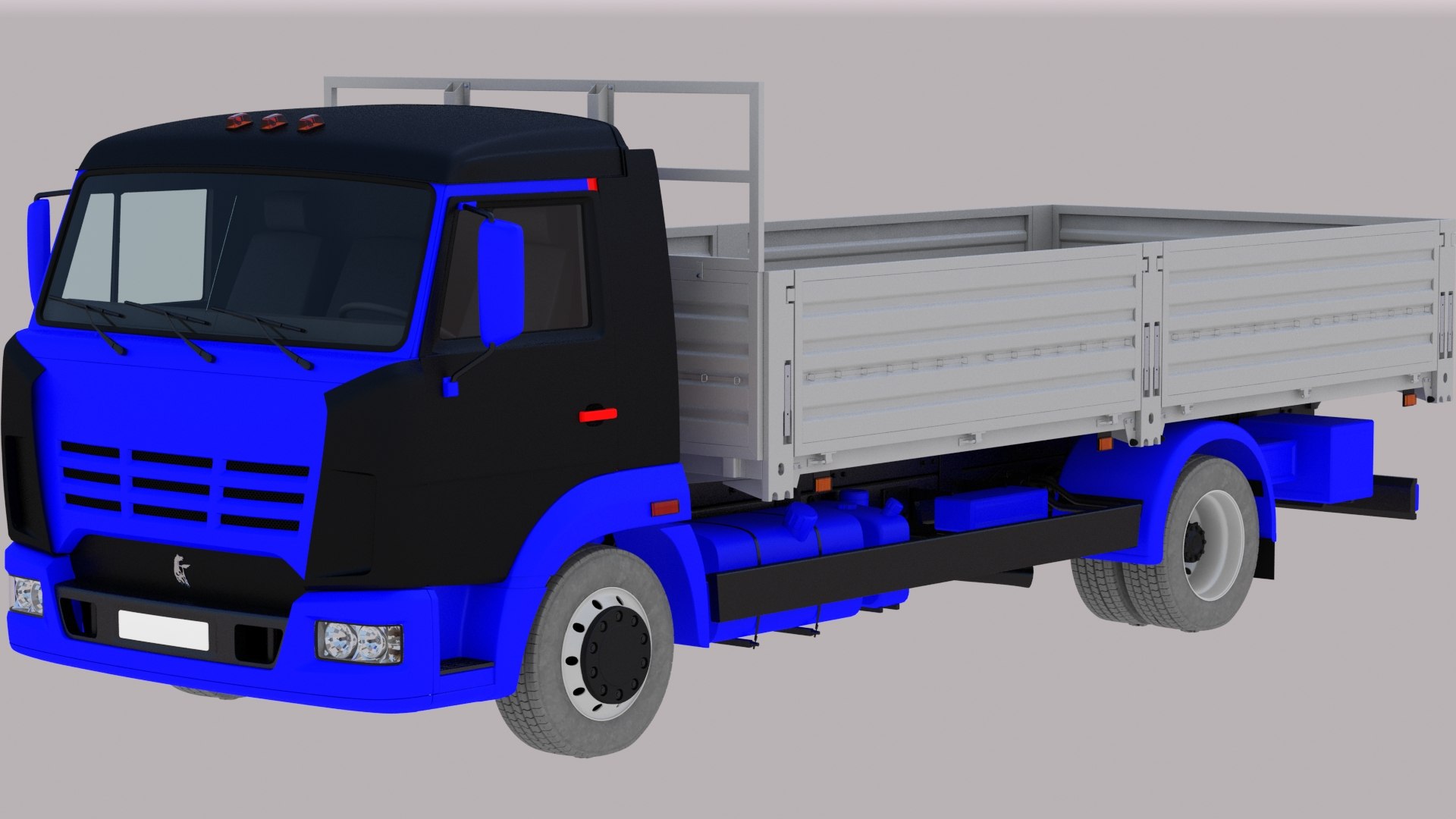 3D KAMAZ 4308 Model - TurboSquid 2160887