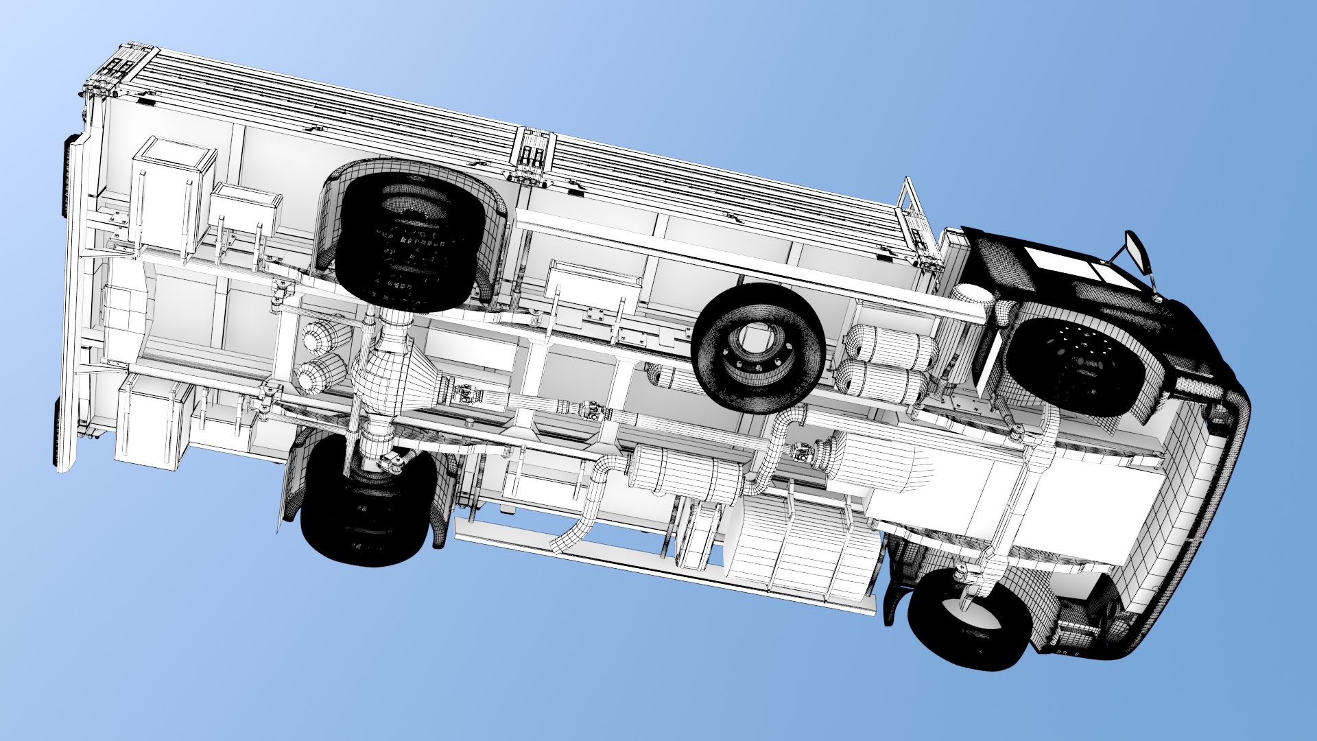 3D KAMAZ 4308 Model - TurboSquid 2160887