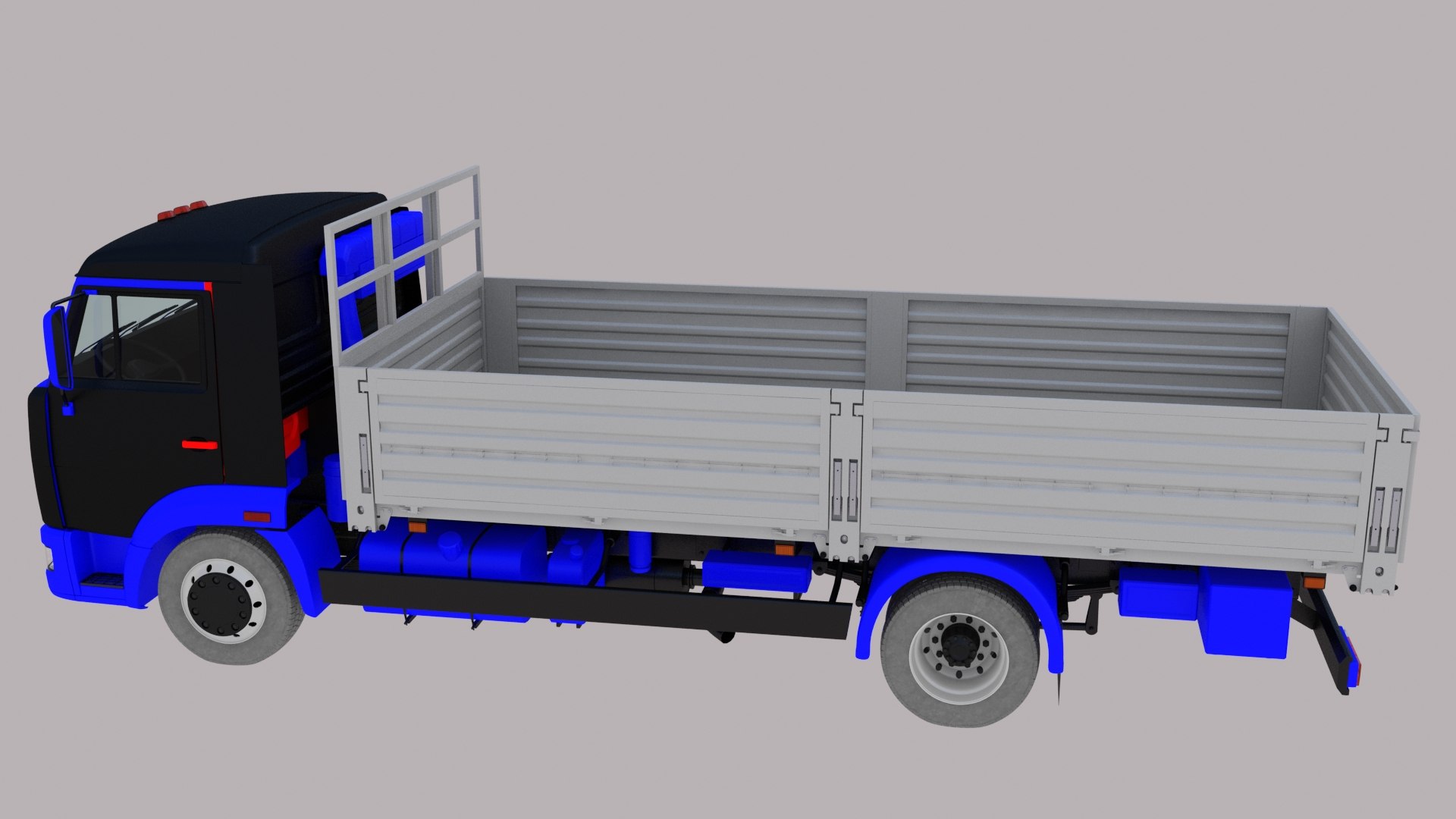 3D KAMAZ 4308 Model - TurboSquid 2160887