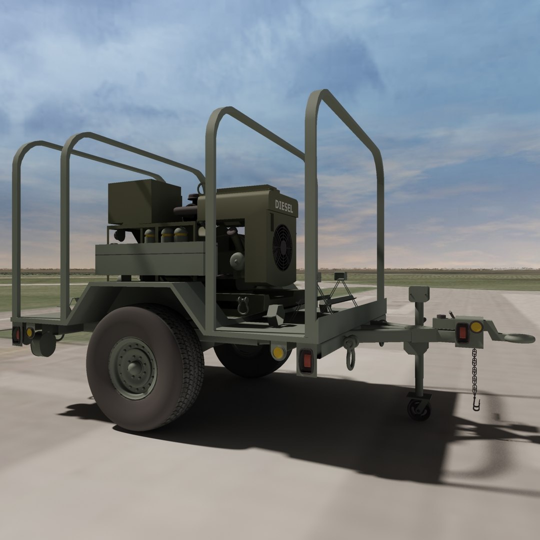 Military Libby 60 Hz 3d Model