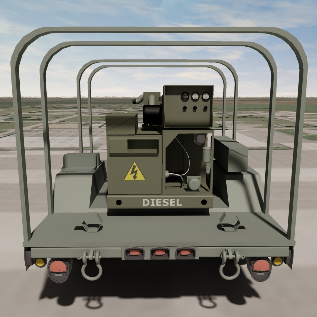 Military Libby 60 Hz 3d Model