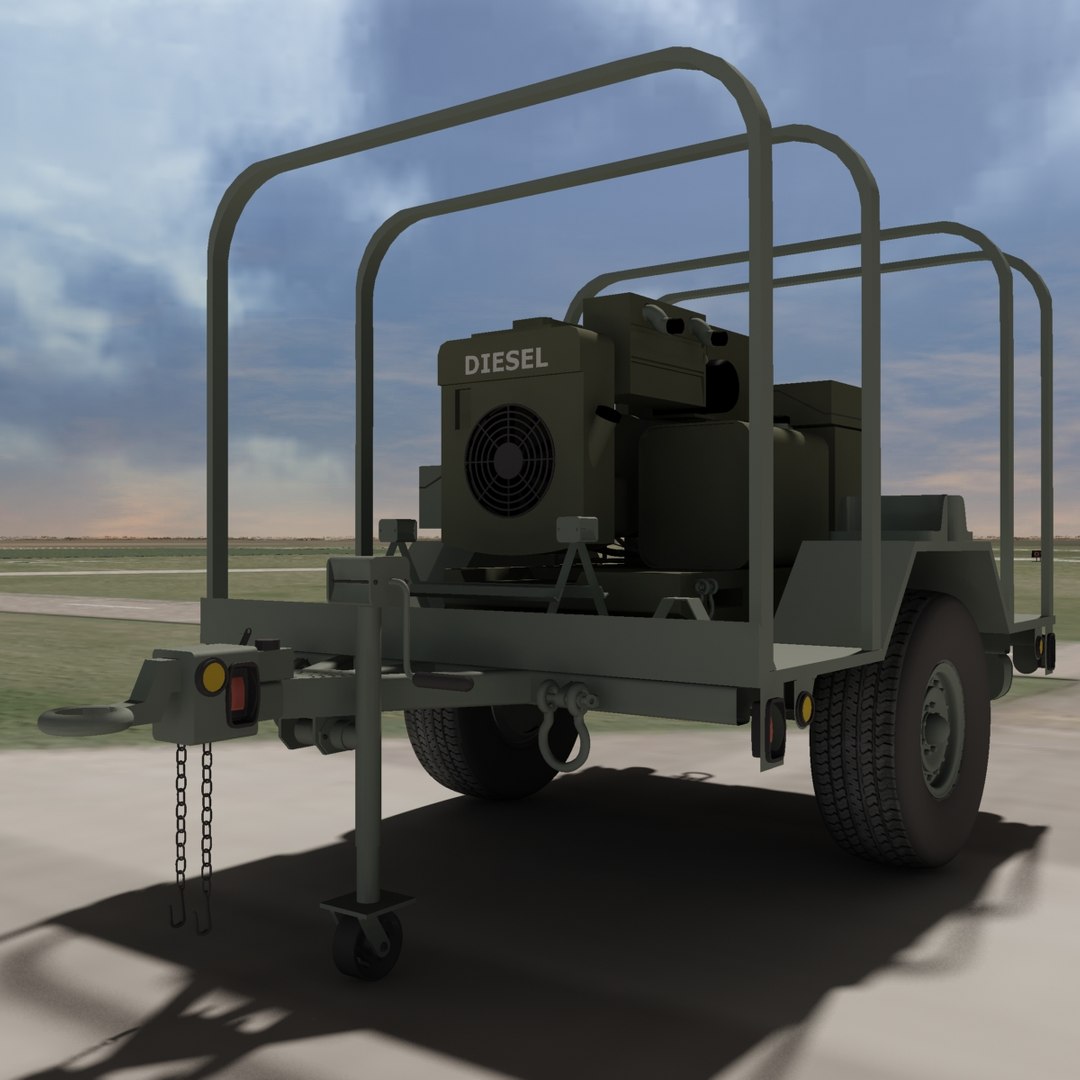 Military Libby 60 Hz 3d Model