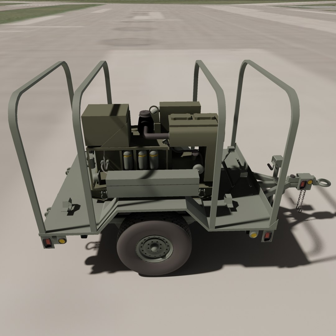 Military Libby 60 Hz 3d Model