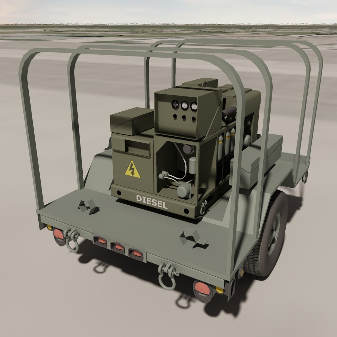 Military Libby 60 Hz 3d Model
