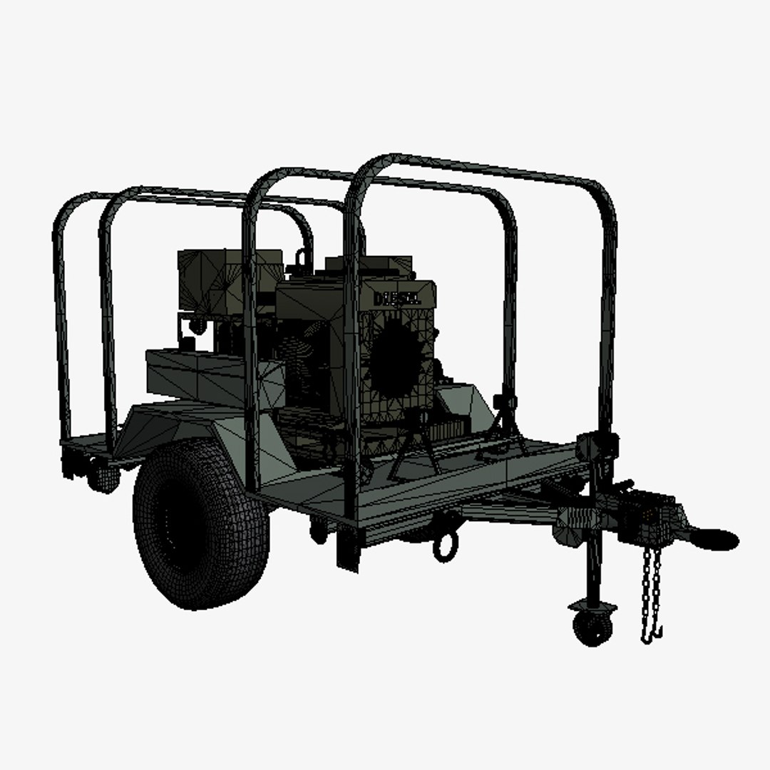 Military Libby 60 Hz 3d Model