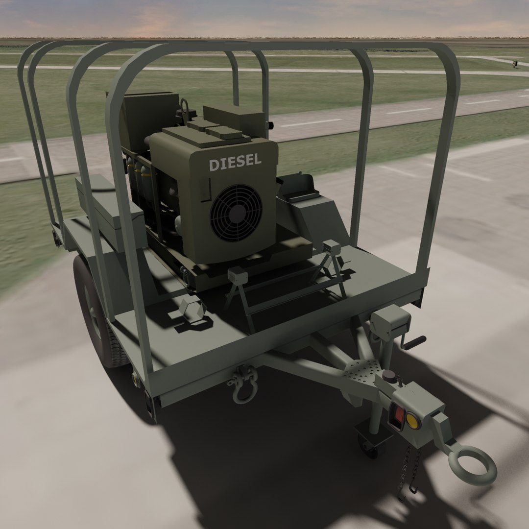 Military Libby 60 Hz 3d Model