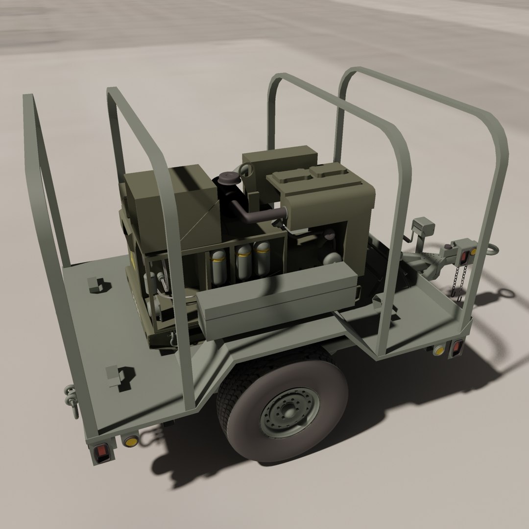 Military Libby 60 Hz 3d Model