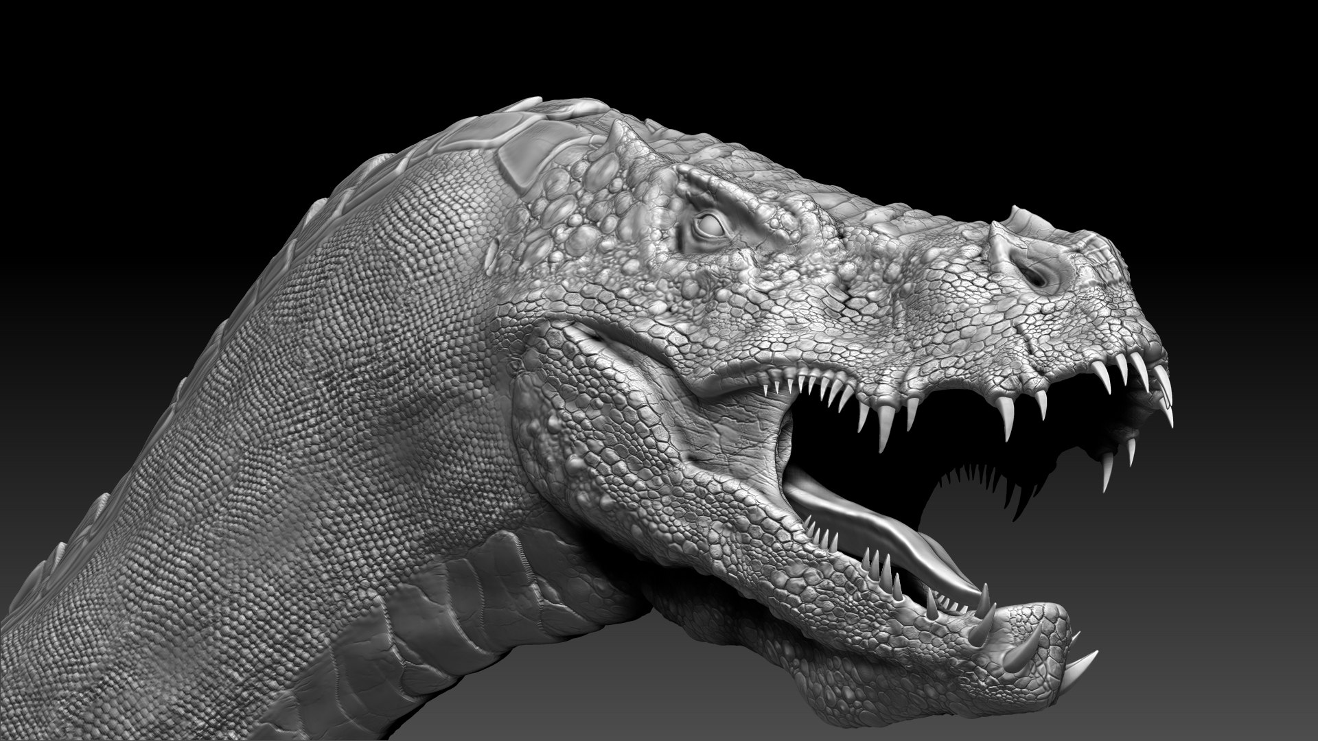 Iron Fire Dragon Sculpt Project 3D - TurboSquid 2222663