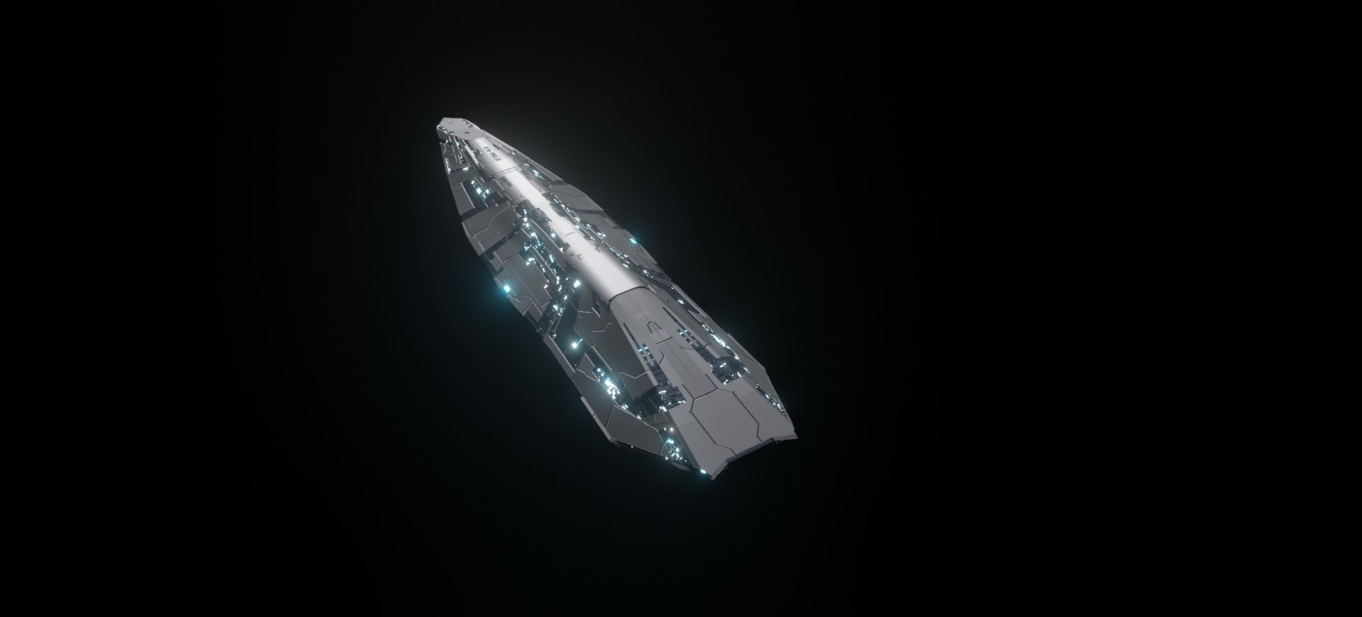 Capital Ship 3D Model - TurboSquid 2195682
