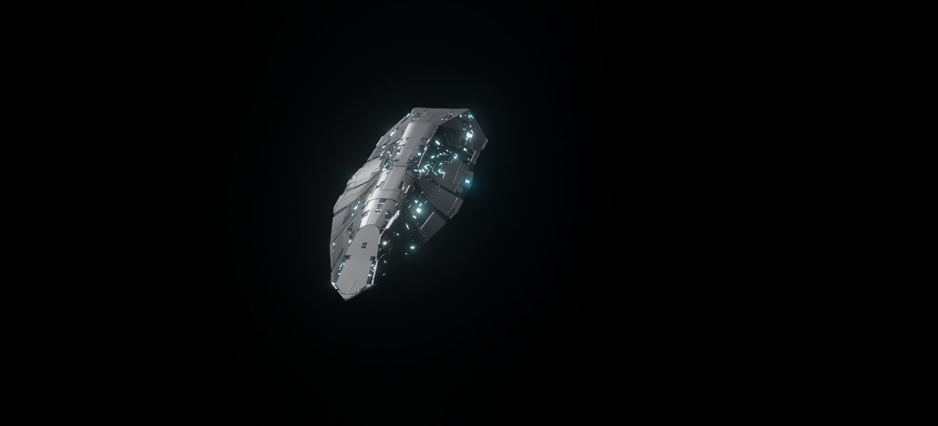 Capital Ship 3D Model - TurboSquid 2195682