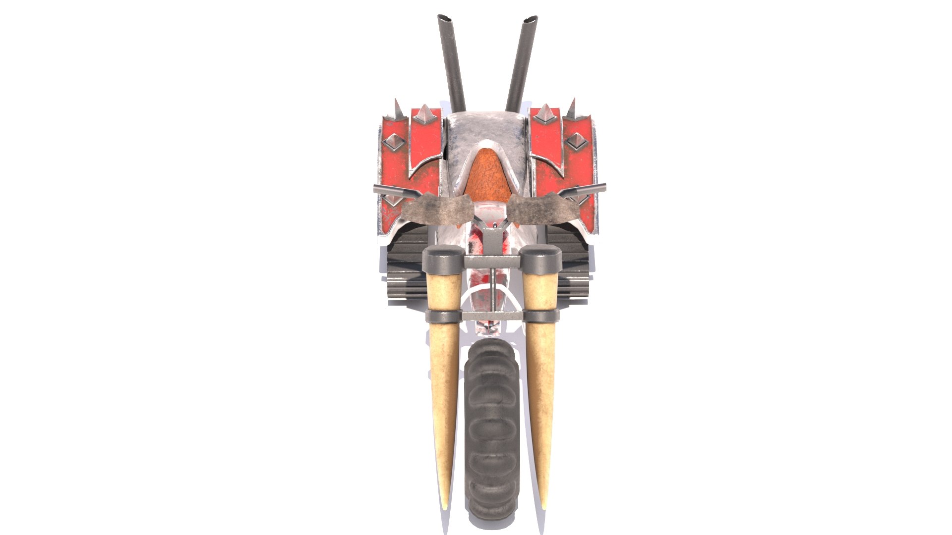 3D Model PBR Chopper - TurboSquid 1968120