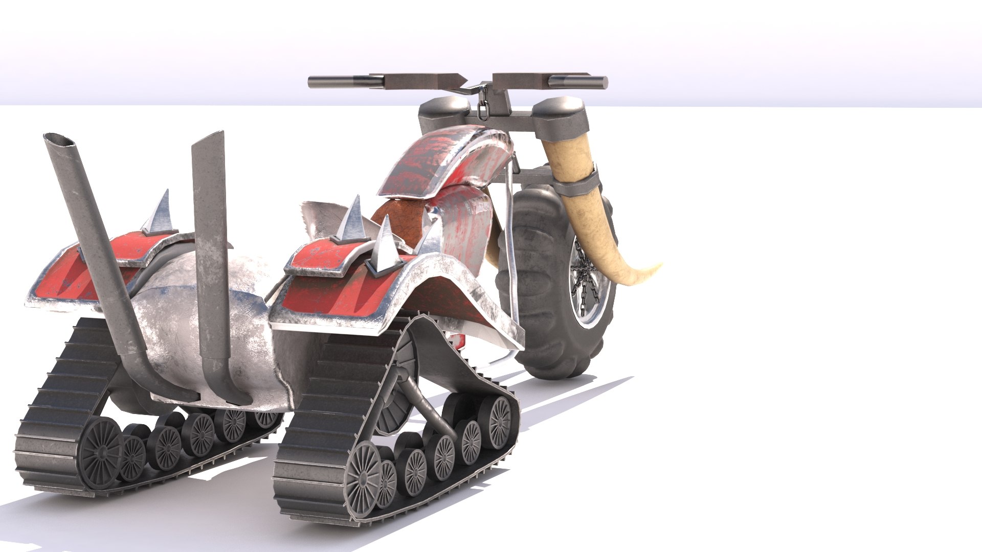 3D Model PBR Chopper - TurboSquid 1968120