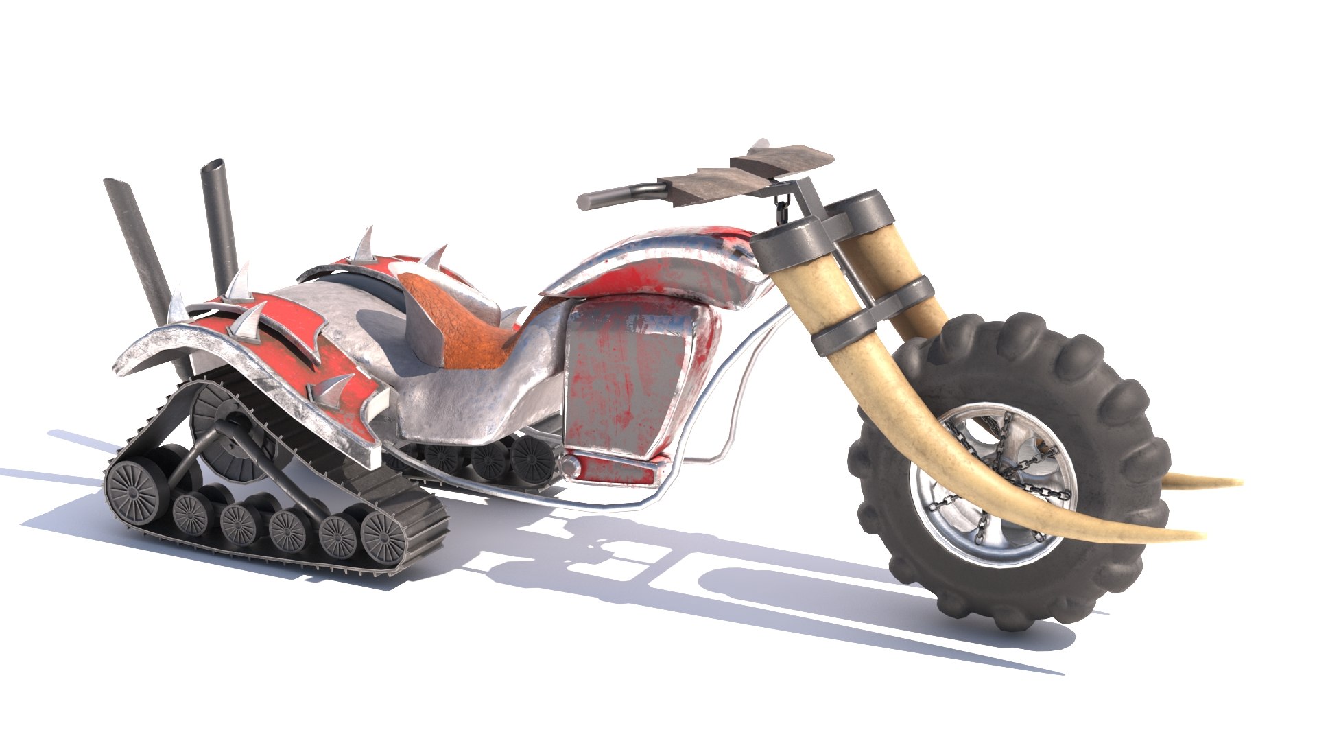 3D Model PBR Chopper - TurboSquid 1968120