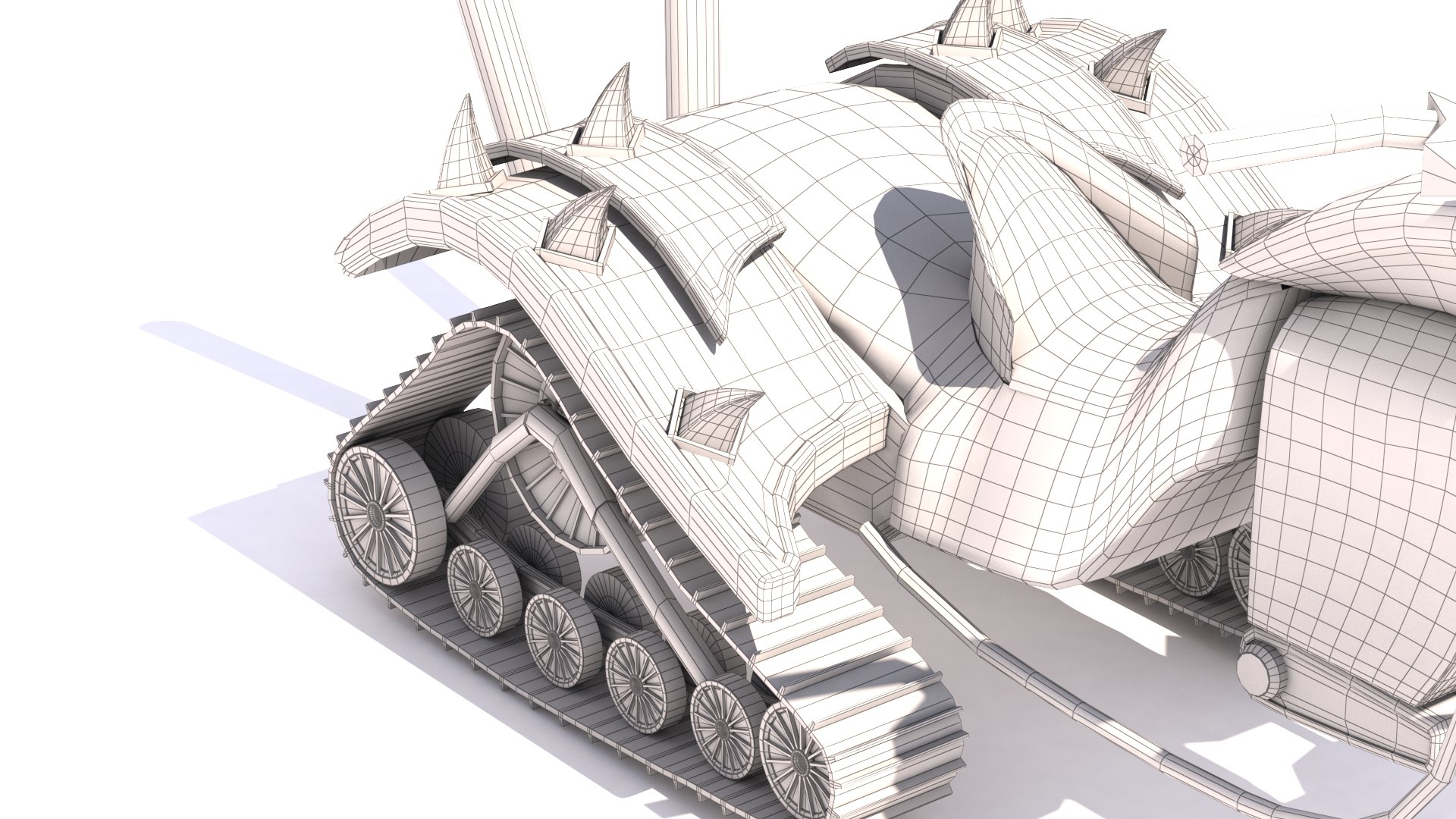 3D Model PBR Chopper - TurboSquid 1968120