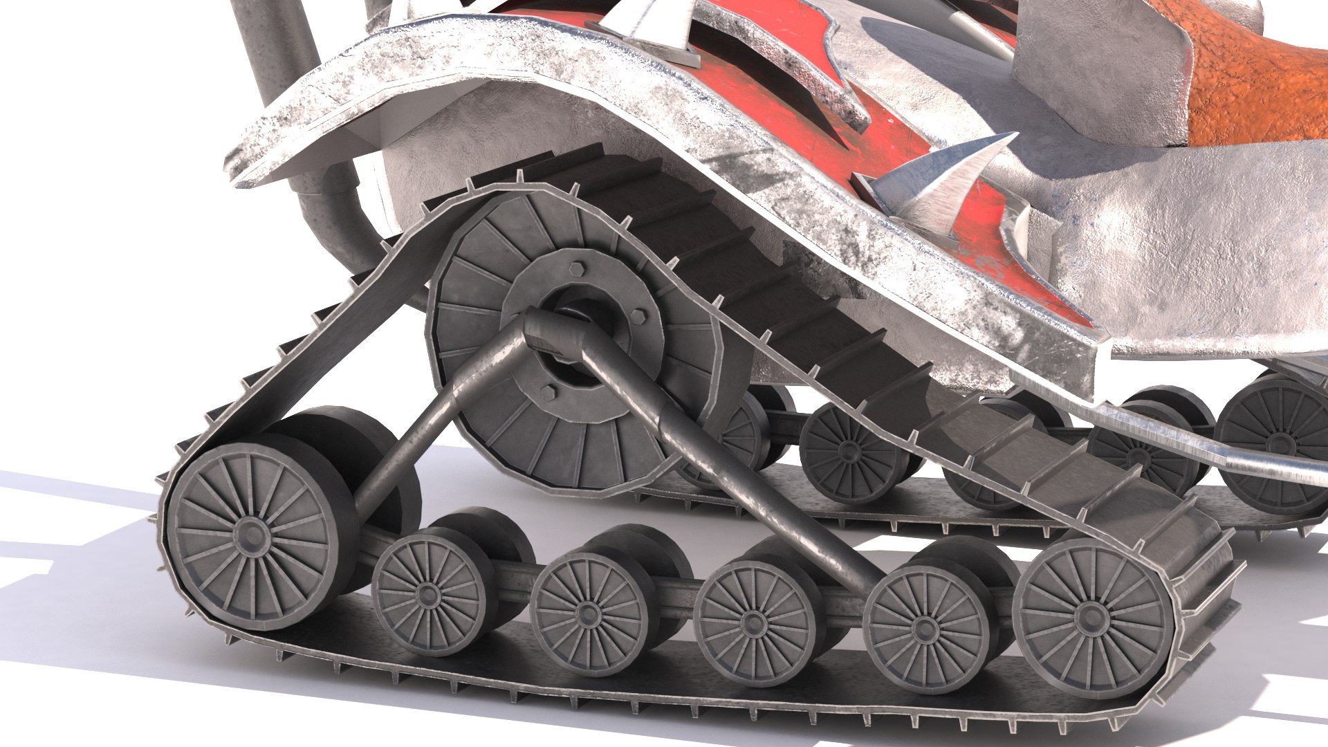 3D Model PBR Chopper - TurboSquid 1968120