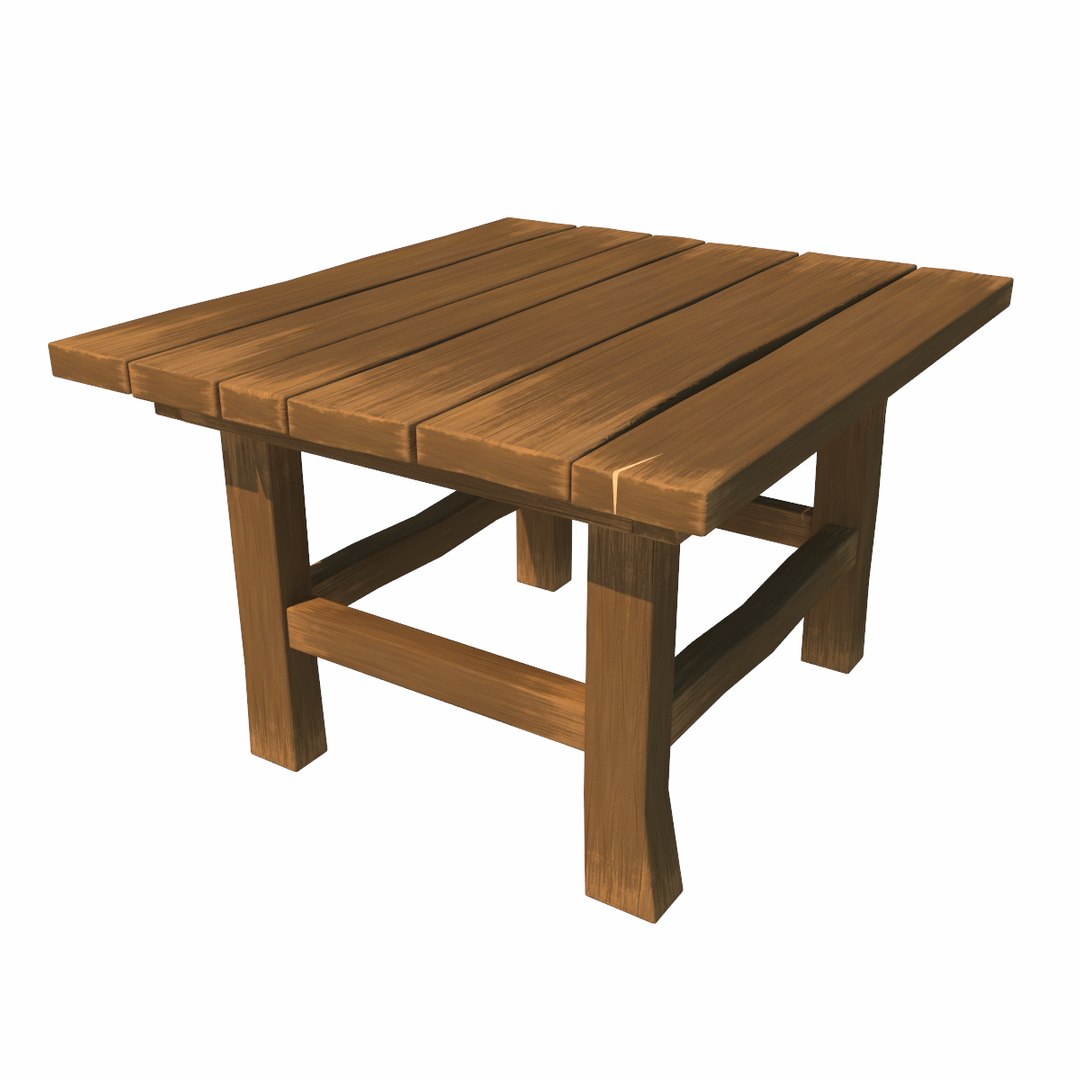 3d Cartoon Table Set