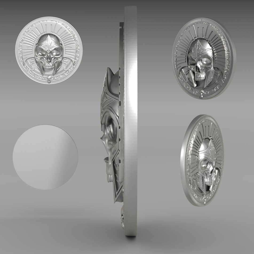 3D Spartan Coin Model - TurboSquid 2355770