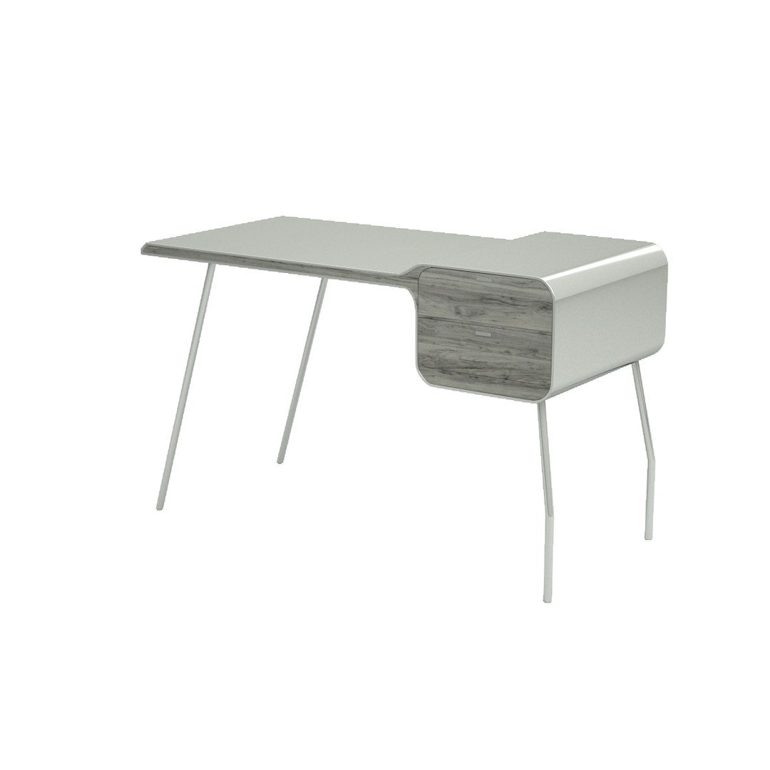 arch desk 3d 3ds
