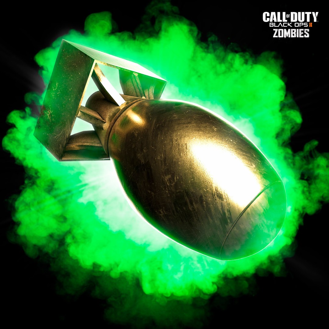 Call Of Duty Black Ops II Zombies Nuke Power-Up 3D Model - TurboSquid ...