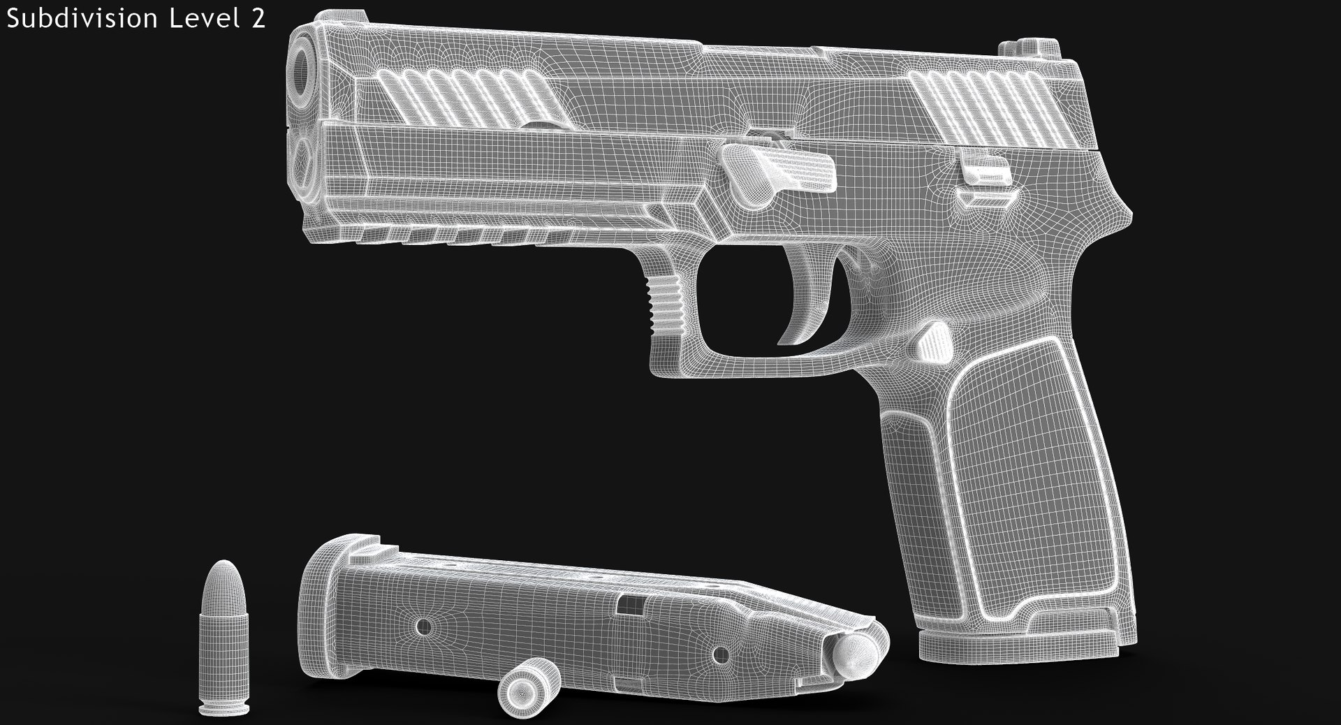 3d sig sauer p320 pistol