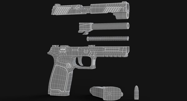 3d sig sauer p320 pistol