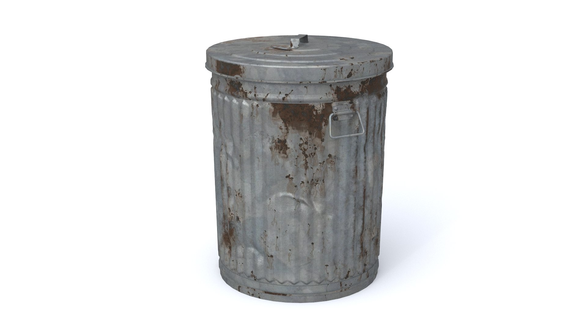 3D Trash Cans Pbr UHD Model - TurboSquid 2104114