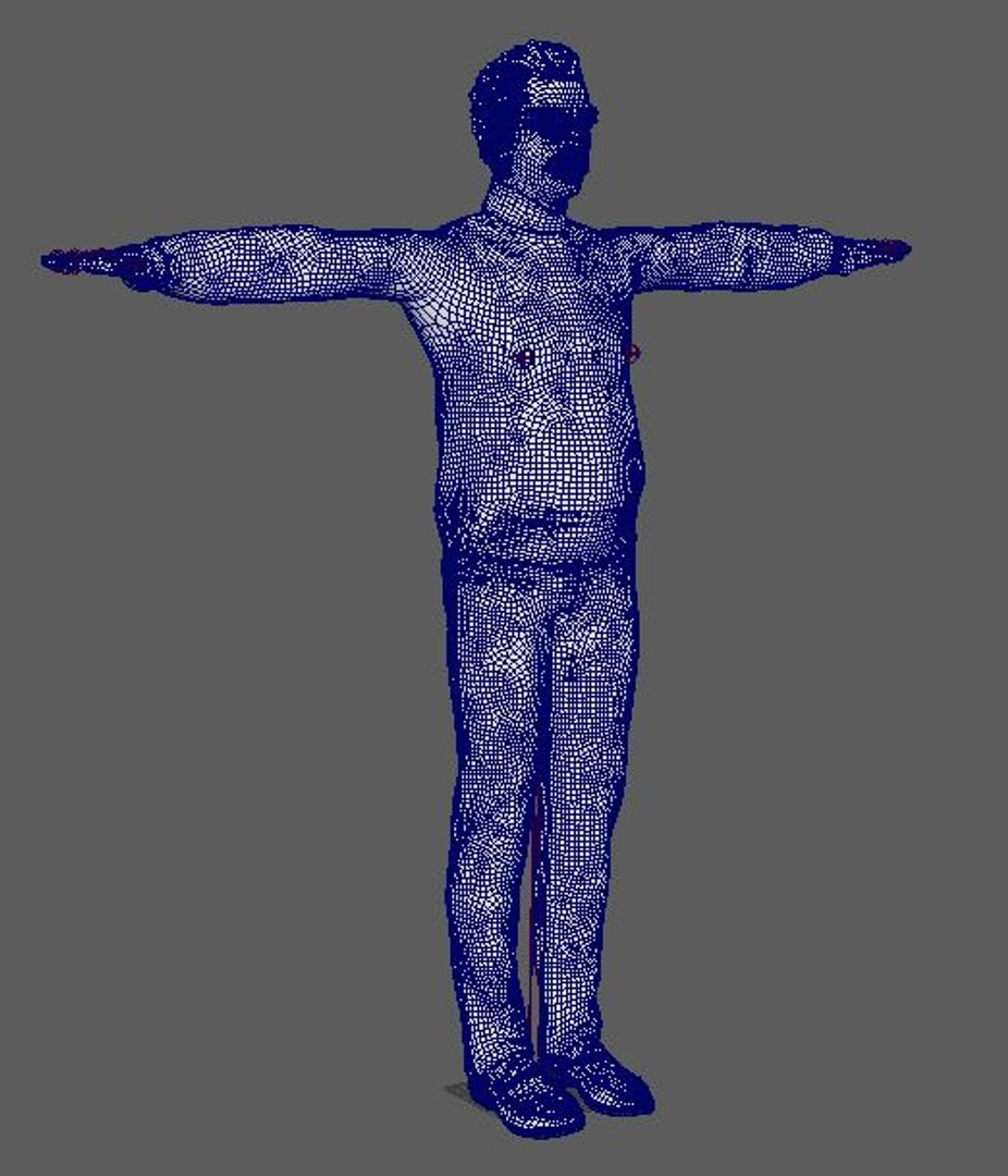 3D Model Cartoon Old Male Character Ready For Game And Animation ...