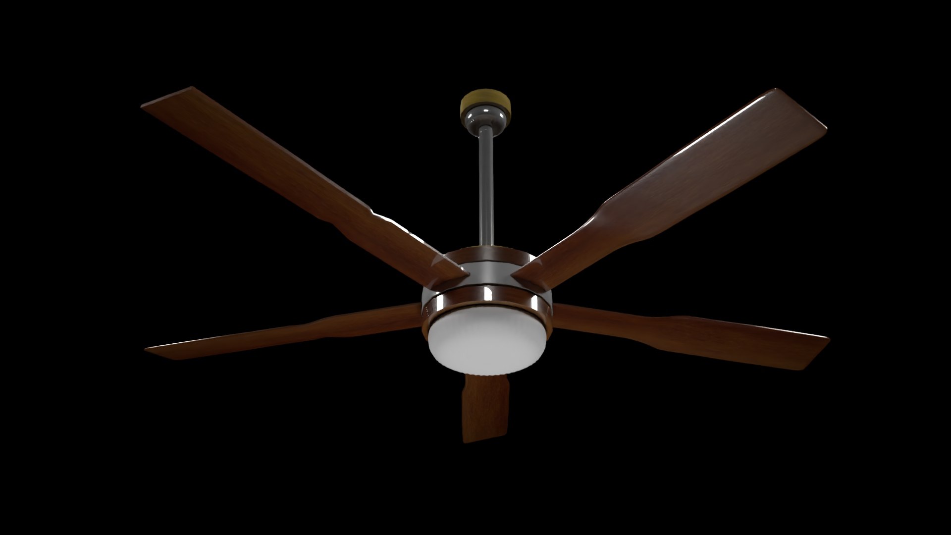 Ceiling Fan 3D Model - TurboSquid 1751649