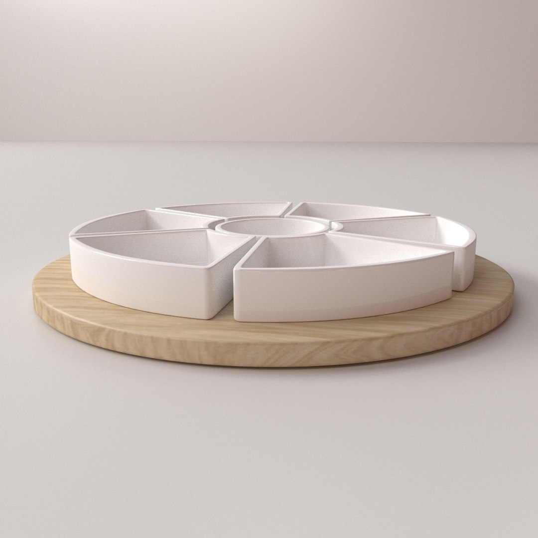 Lazy Susan V2 3D - TurboSquid 1295081