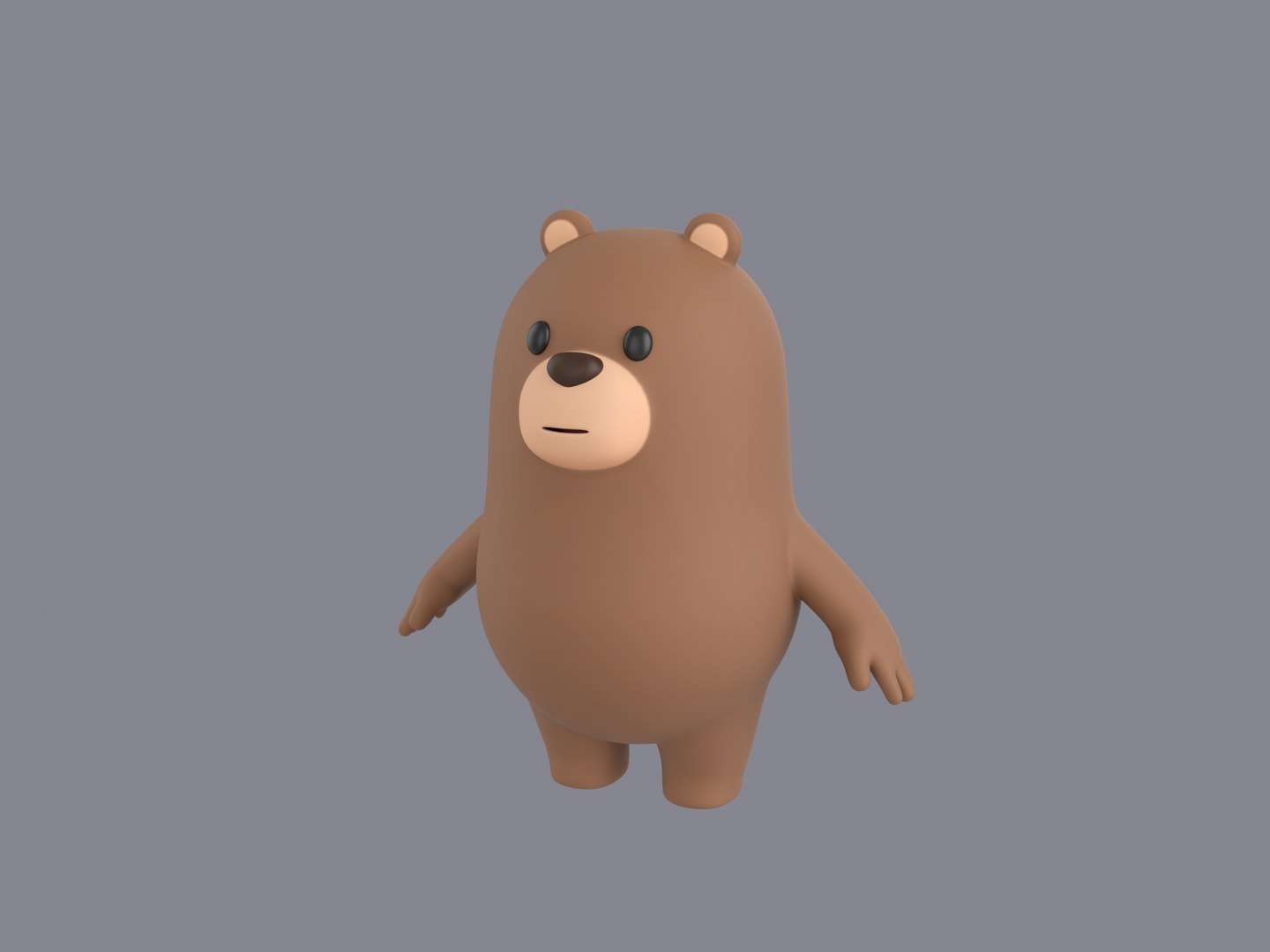 Bear Character 3D - TurboSquid 1748383