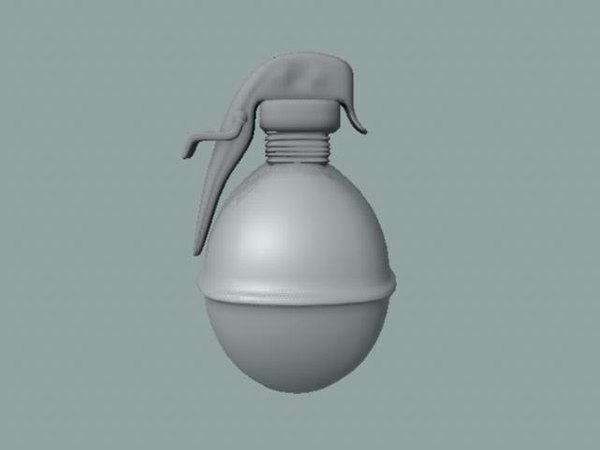 hand grenade 3d model