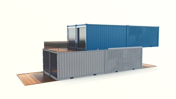 House containers 3D model - TurboSquid 1695987