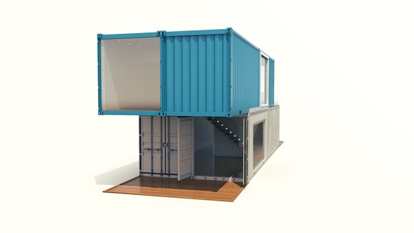 House containers 3D model - TurboSquid 1695987