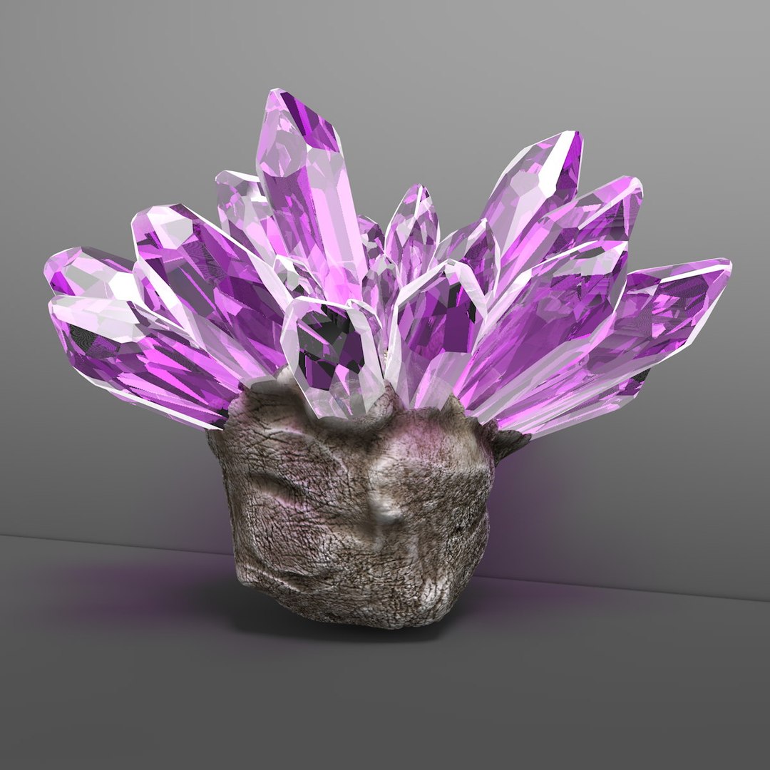 Stone Crystals 3d Model