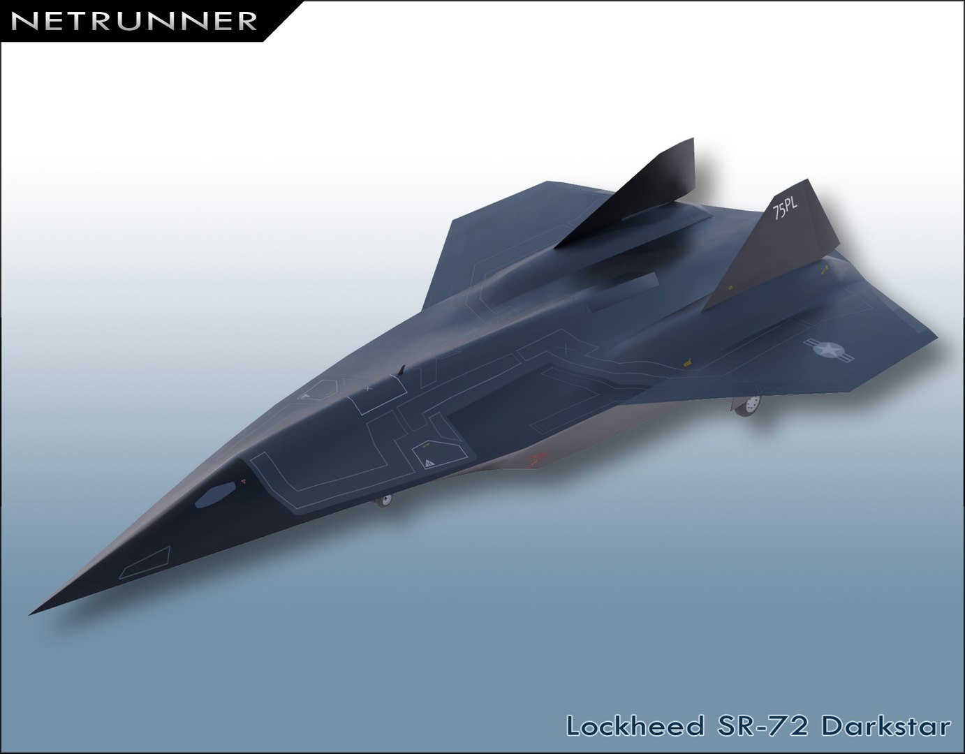 3D Lockheed SR-72 Darkstar Model - TurboSquid 1917860