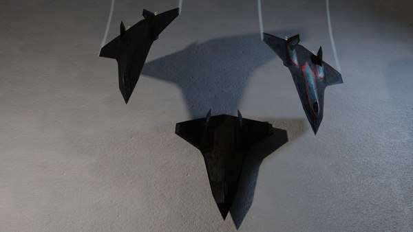 3D Lockheed SR-72 Darkstar model - TurboSquid 1917860
