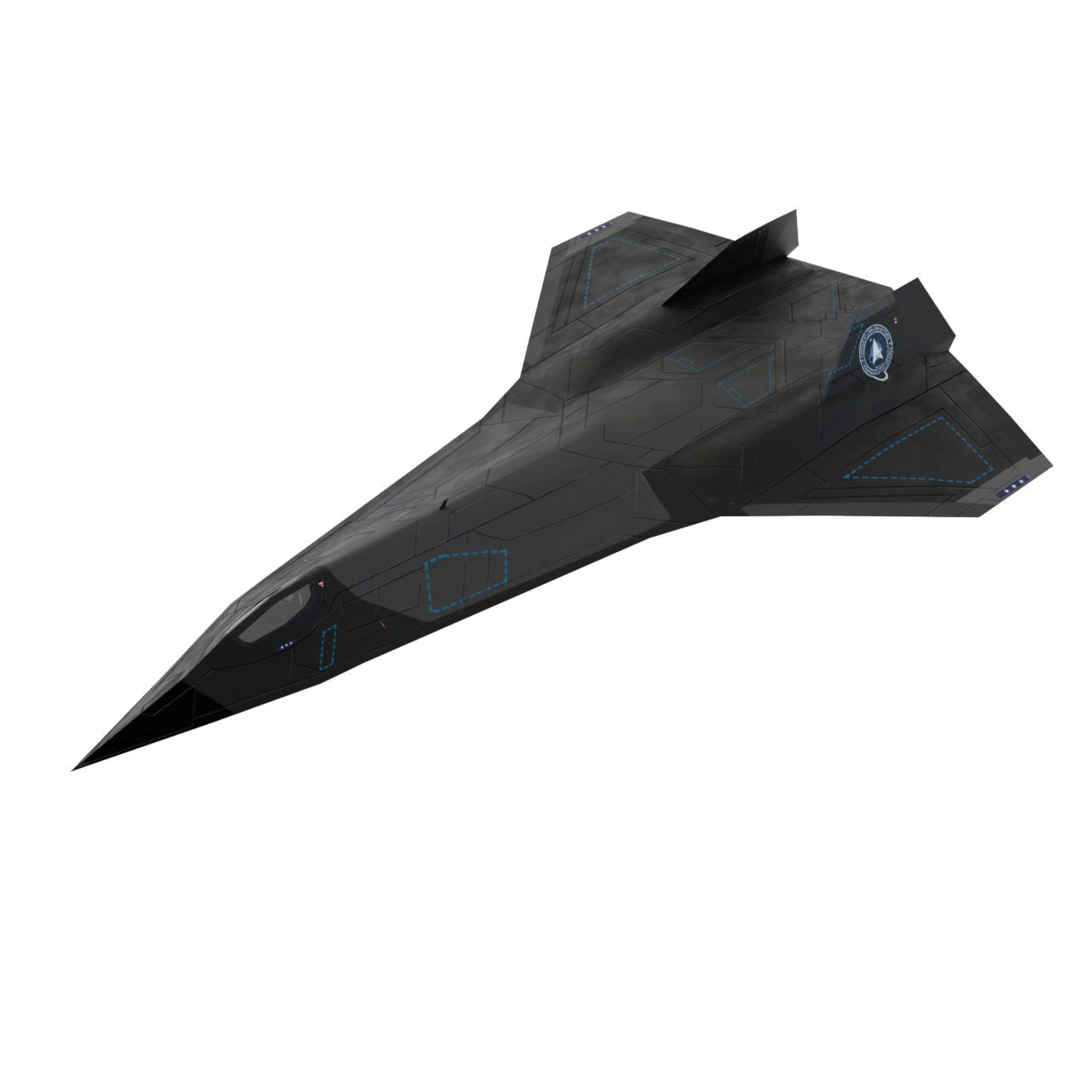 3D Lockheed SR-72 Darkstar model - TurboSquid 1917860