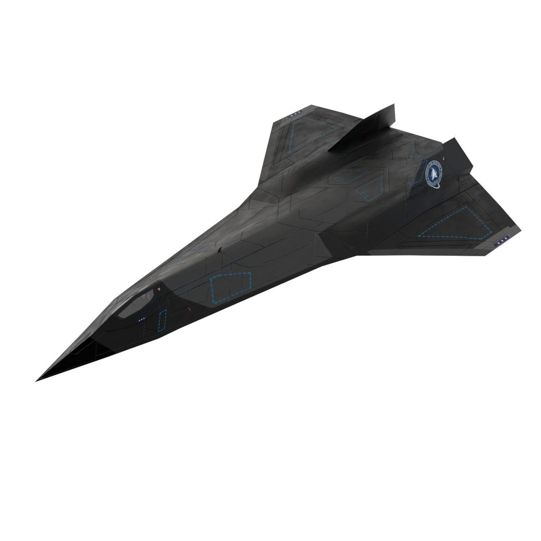 3D Lockheed SR-72 Darkstar model - TurboSquid 1917860